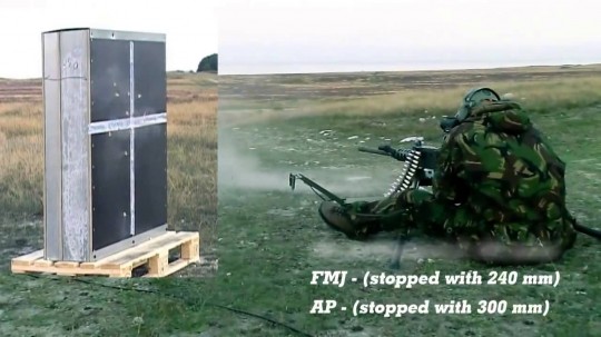 Sweden Invents a Revolutionary Anti Bullet Wall - HIGH T3CH