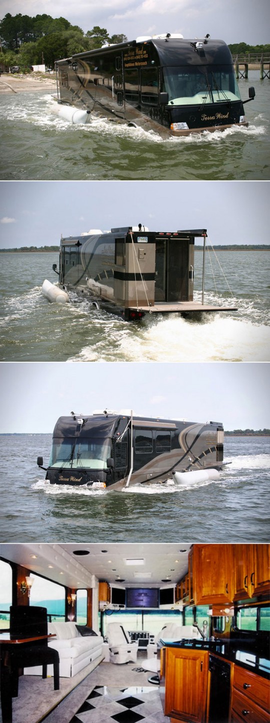 A second look at the Amphibious RV - HIGH T3CH