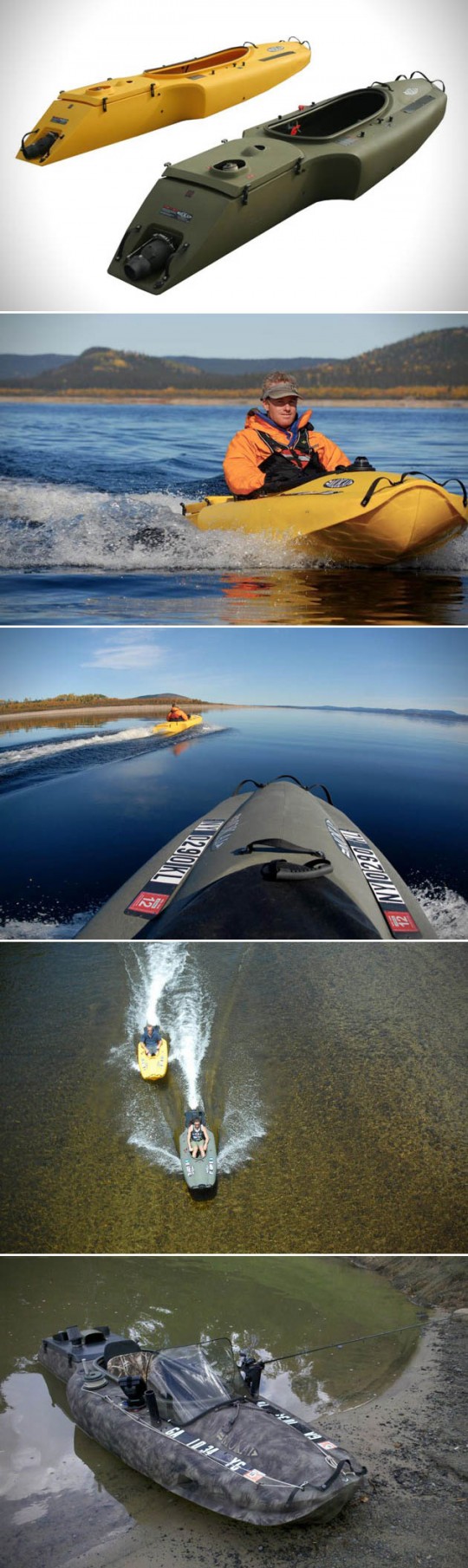 Mokai's Jet-Powered Kayak - HIGH T3CH