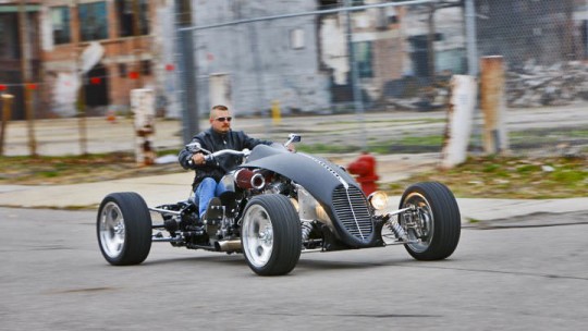 V8-Powered Brimstone Quadracycle - a Cross Between Hot Rod and ...