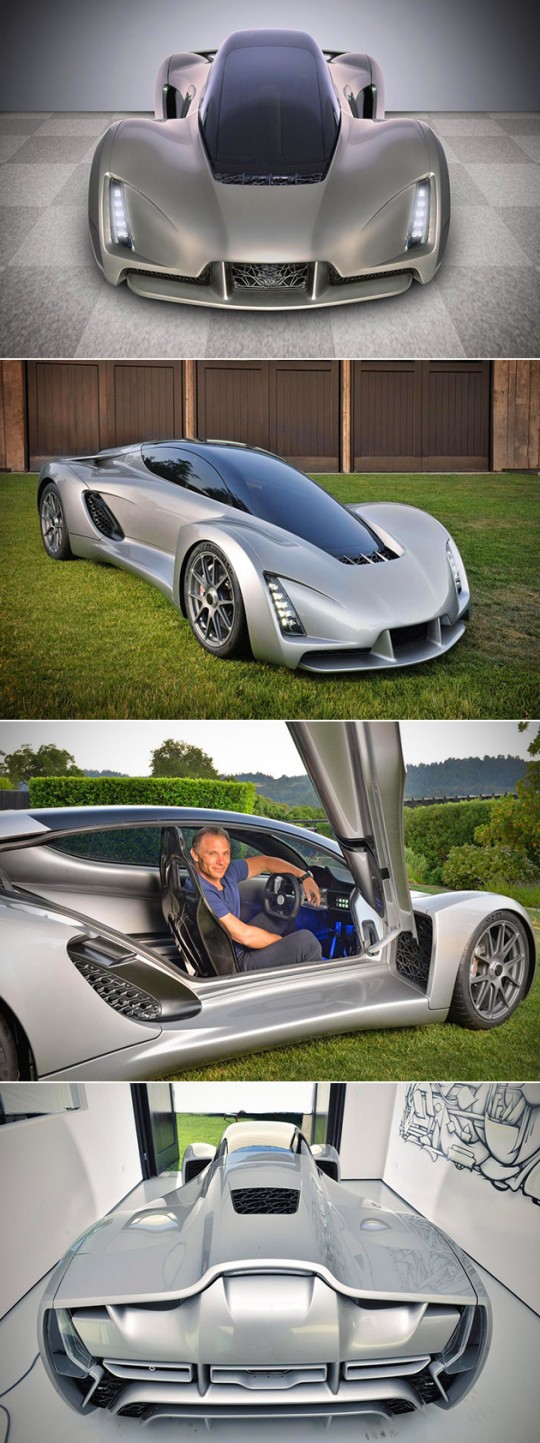 The Divergent Blade Is Actually 3D-Printed and Faster Than a Ferrari ...