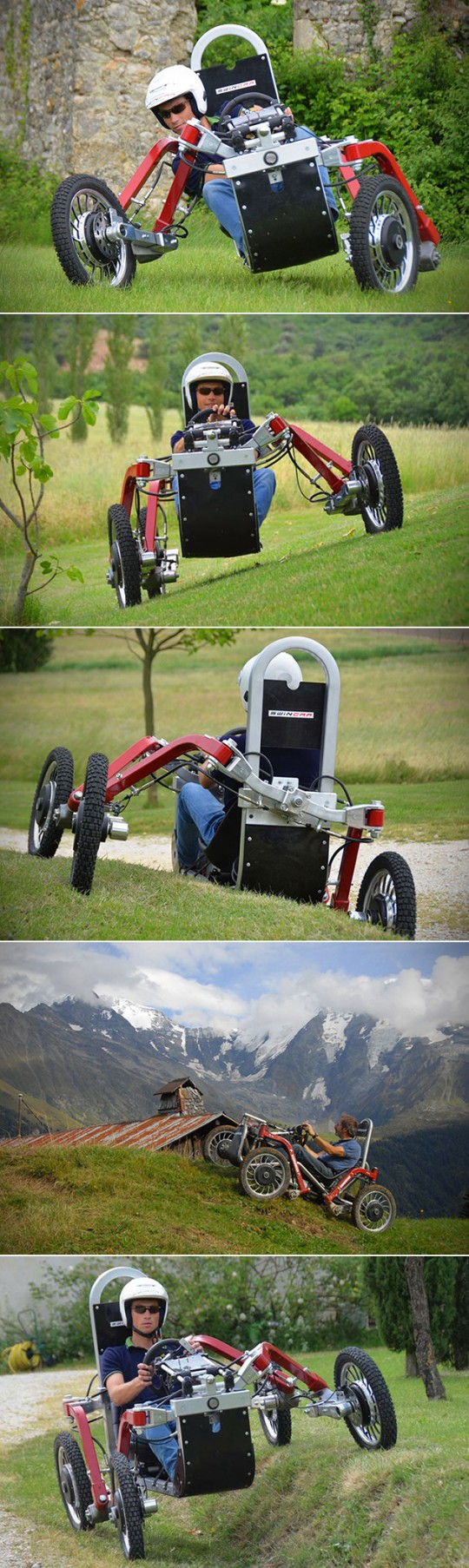 Thanks to Tilting Technology, the Electric Swincar Spider Can Navigate ...